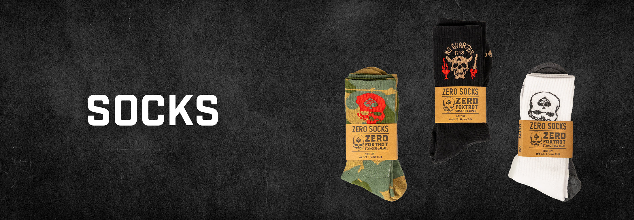 Socks –ZERO FOXTROT