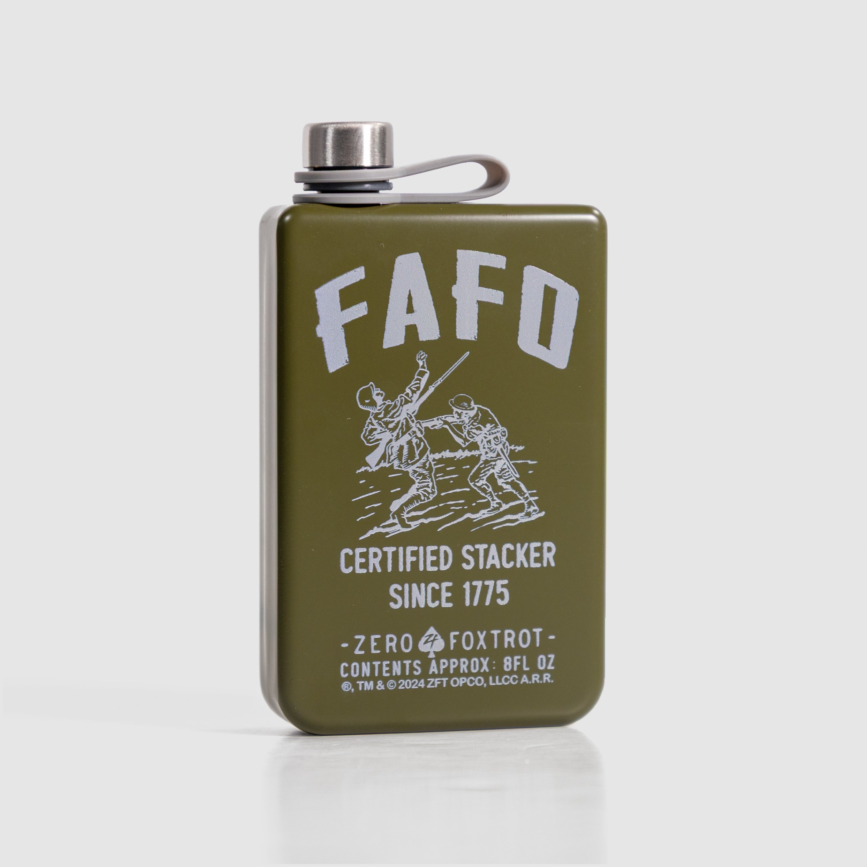 FAFO Flask –ZERO FOXTROT