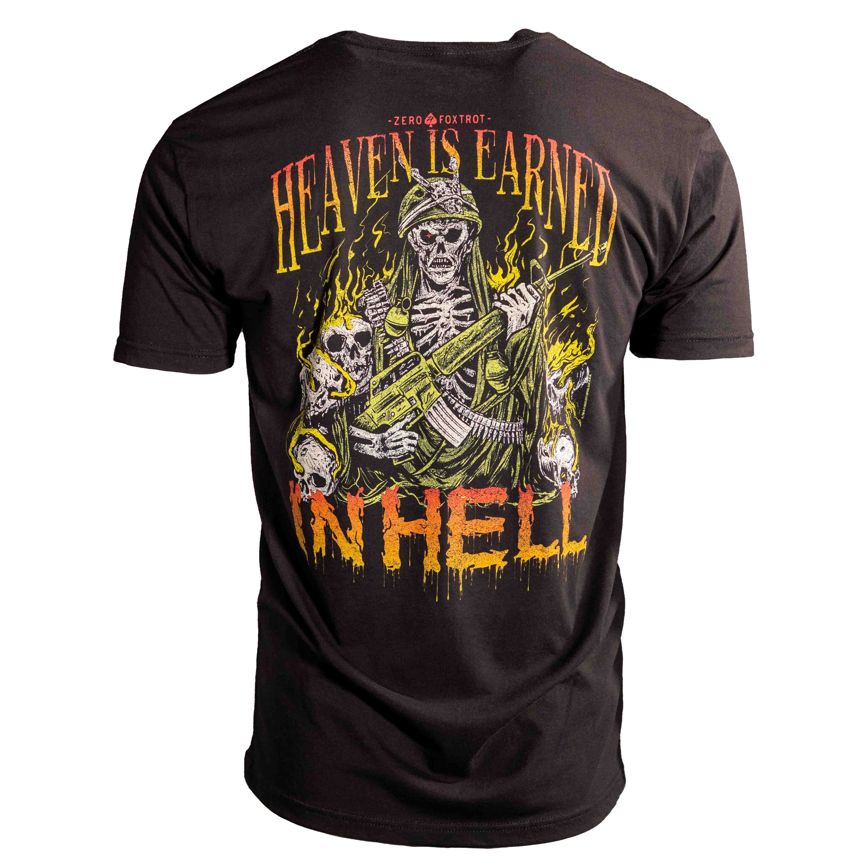 Heaven is Earned Tee –ZERO FOXTROT