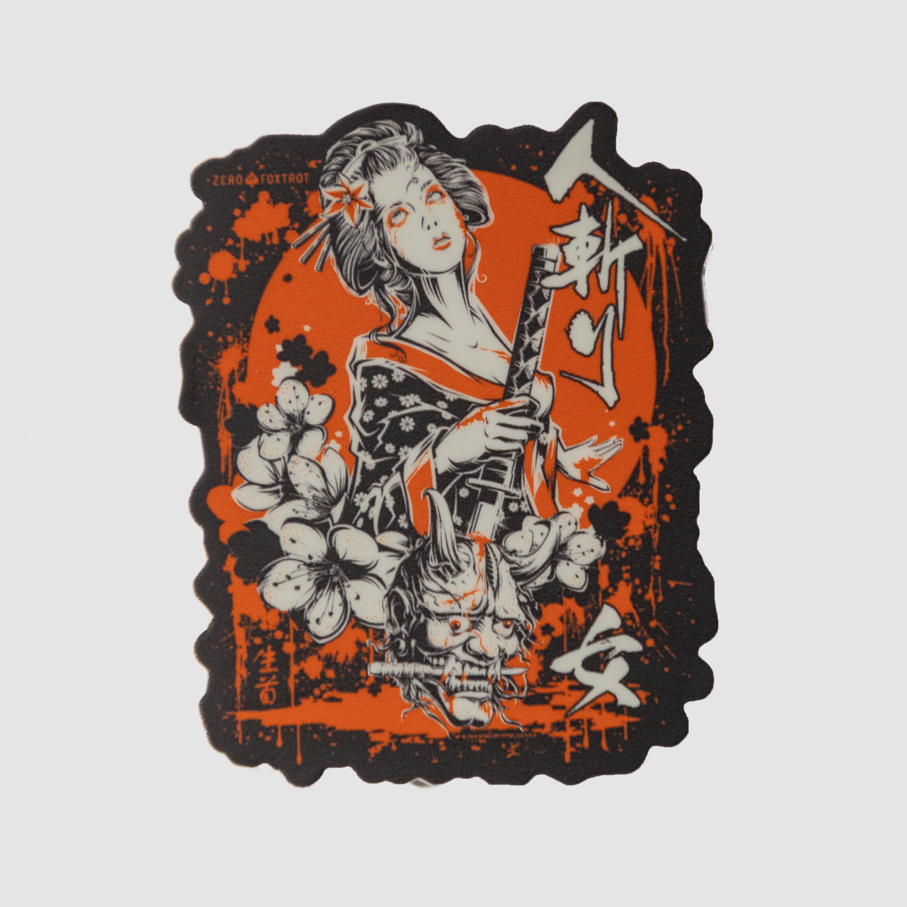 Kunoichi Sticker –ZERO FOXTROT