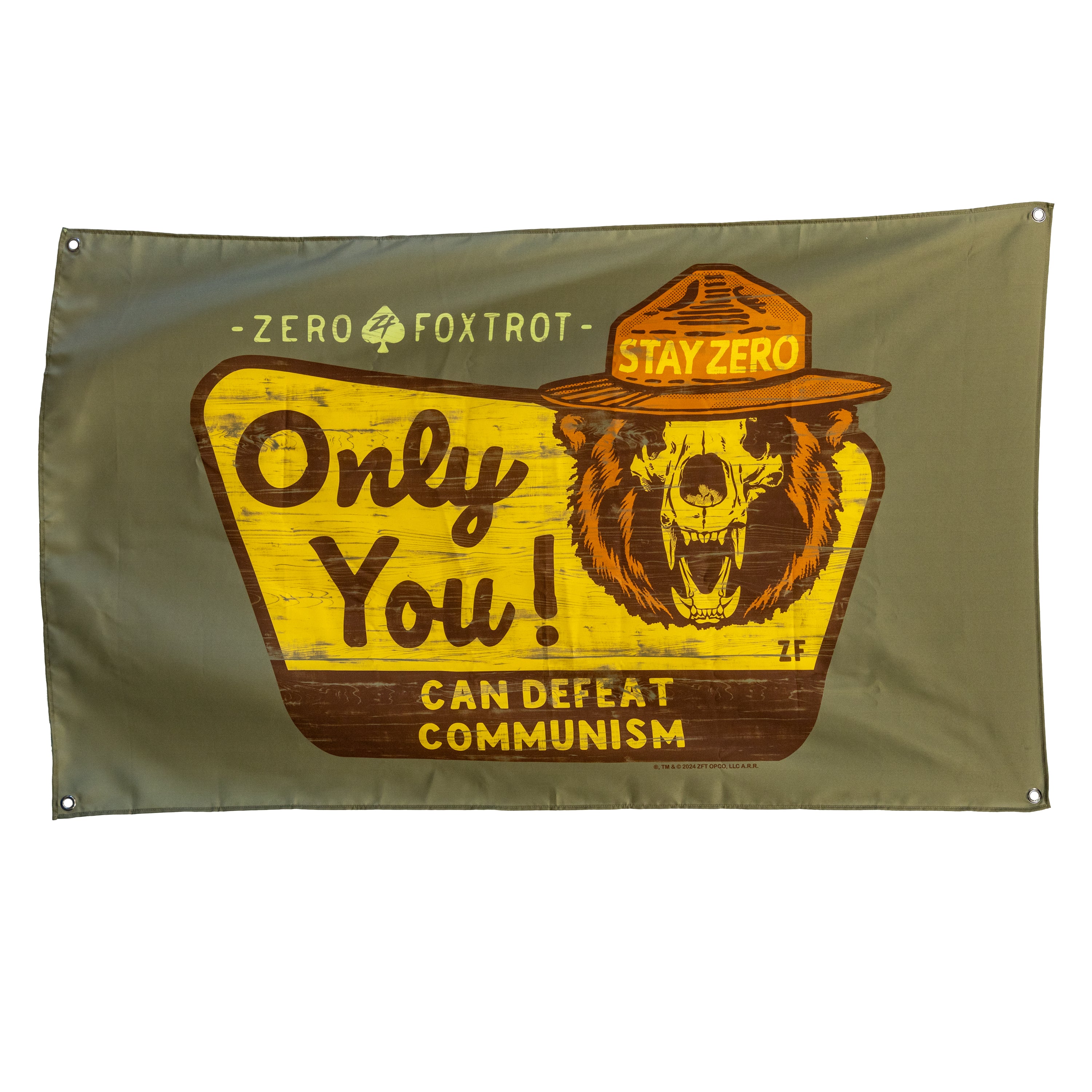 Only You National Parks Flag –ZERO FOXTROT