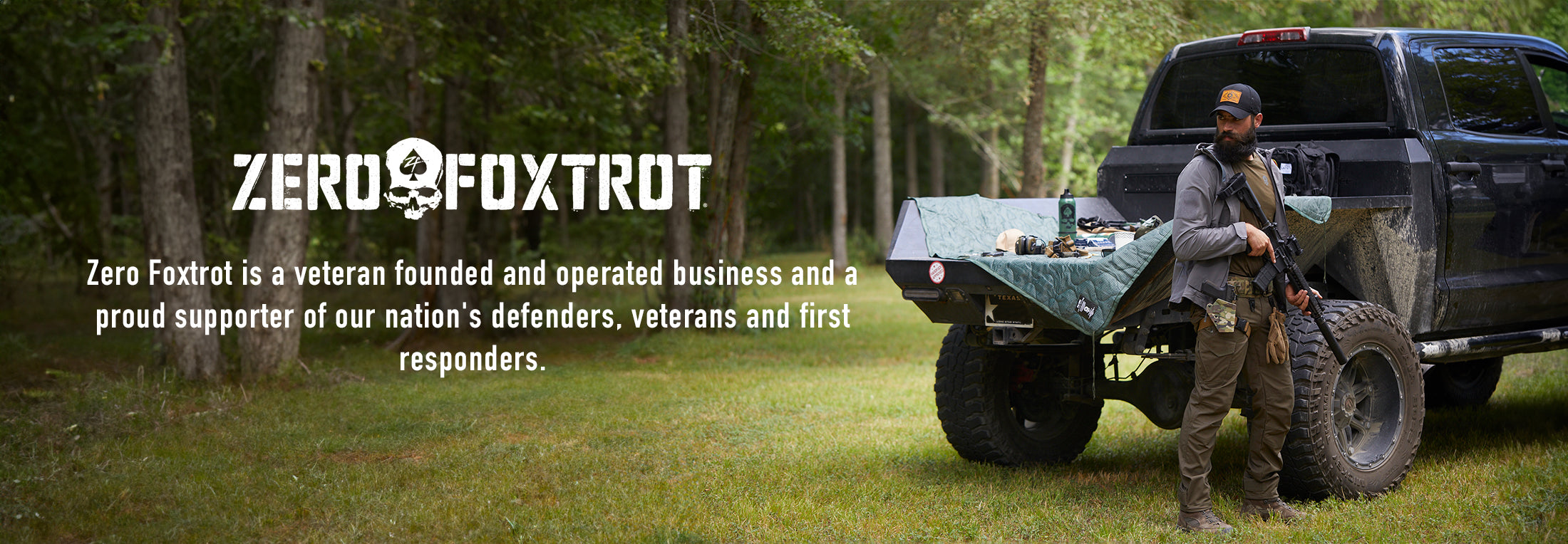 Landing Page –ZERO FOXTROT