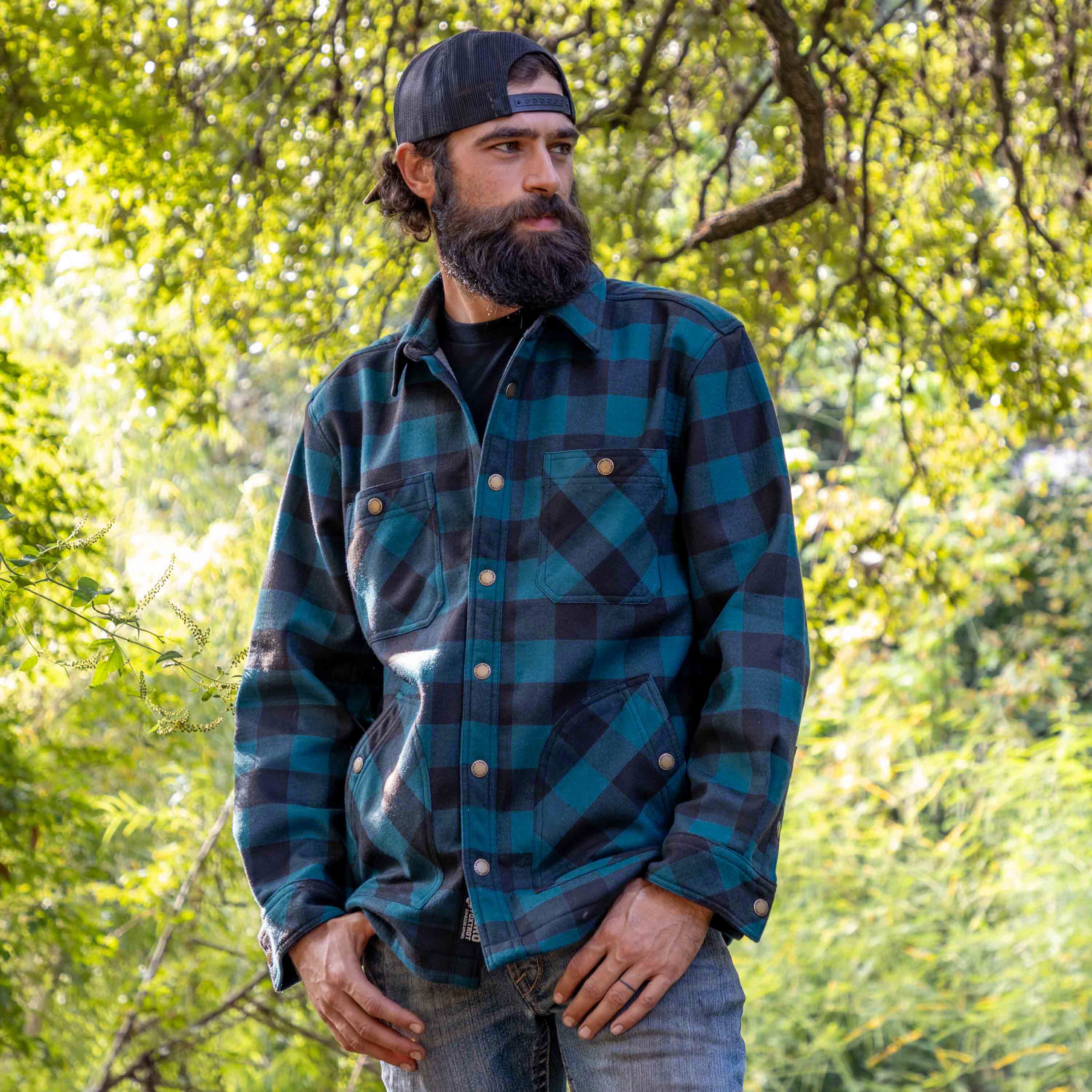 Zero Flannel Shacket –ZERO FOXTROT