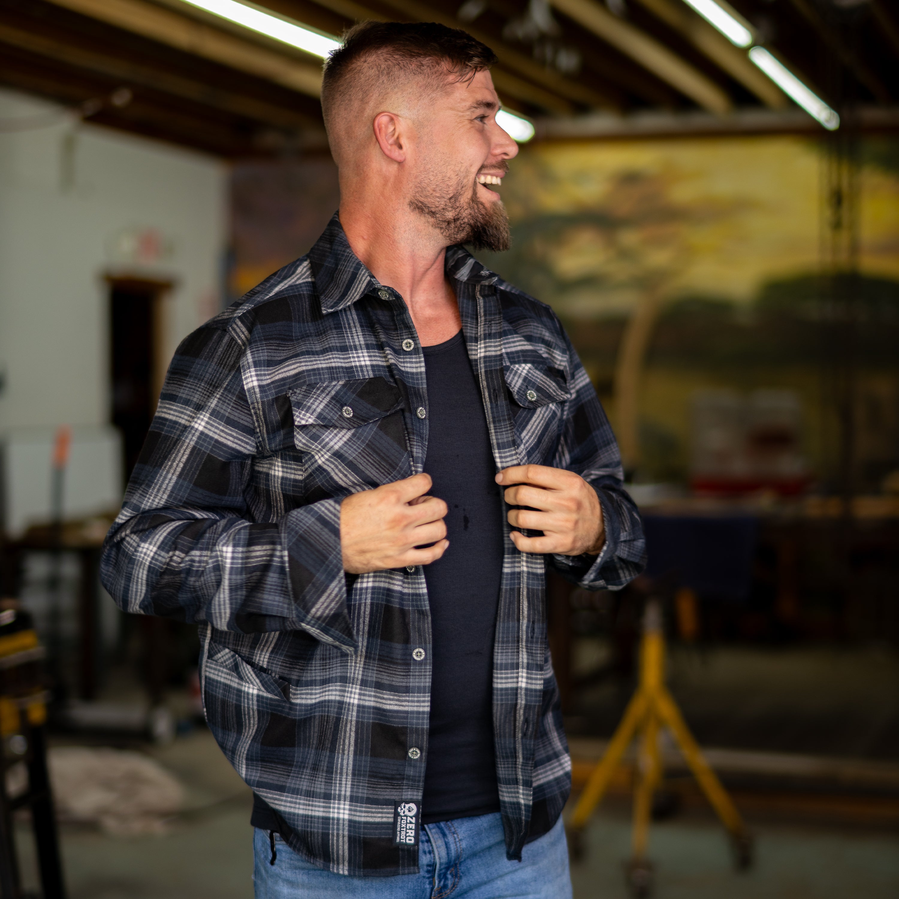 Zero Flannel –ZERO FOXTROT