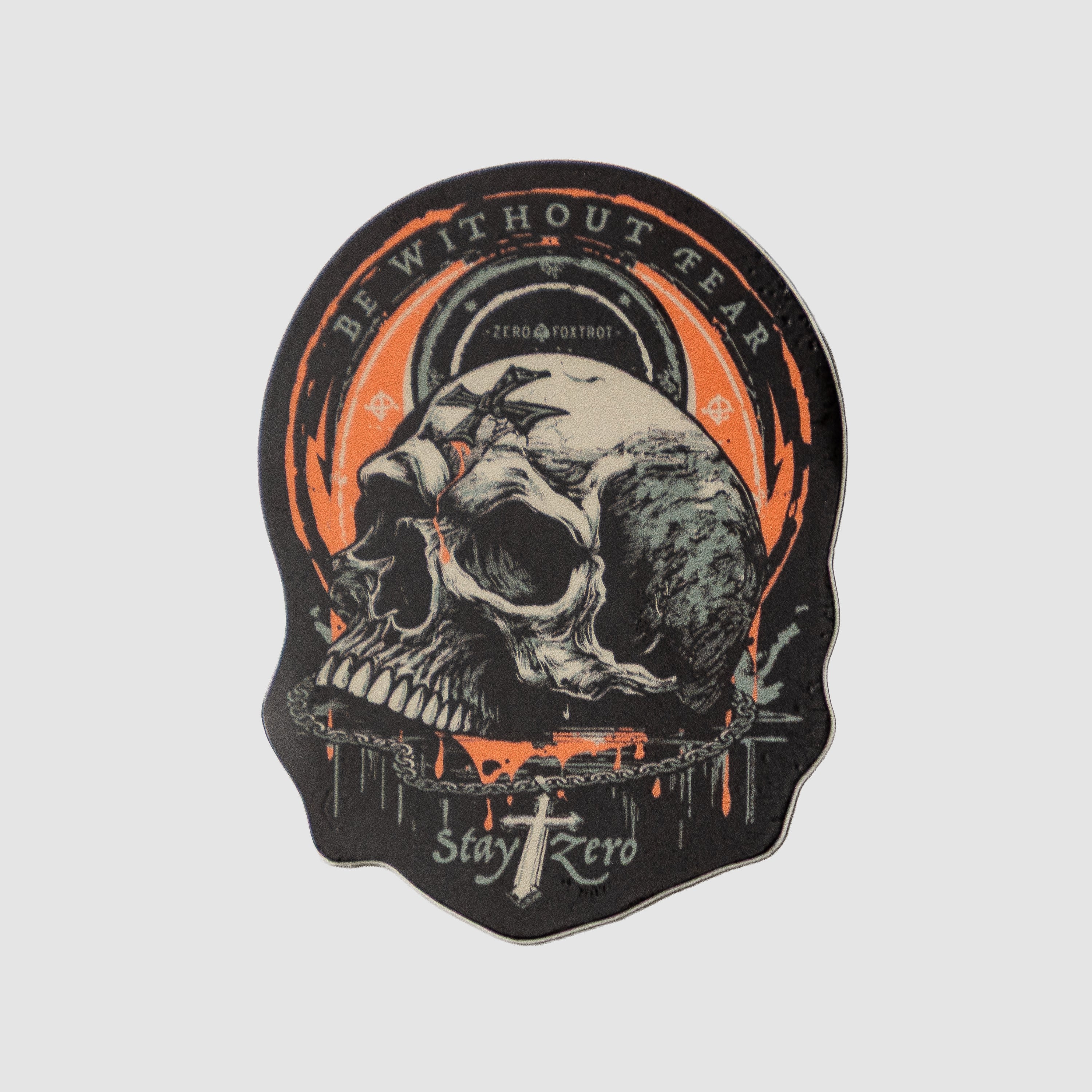 Without Fear Sticker –ZERO FOXTROT