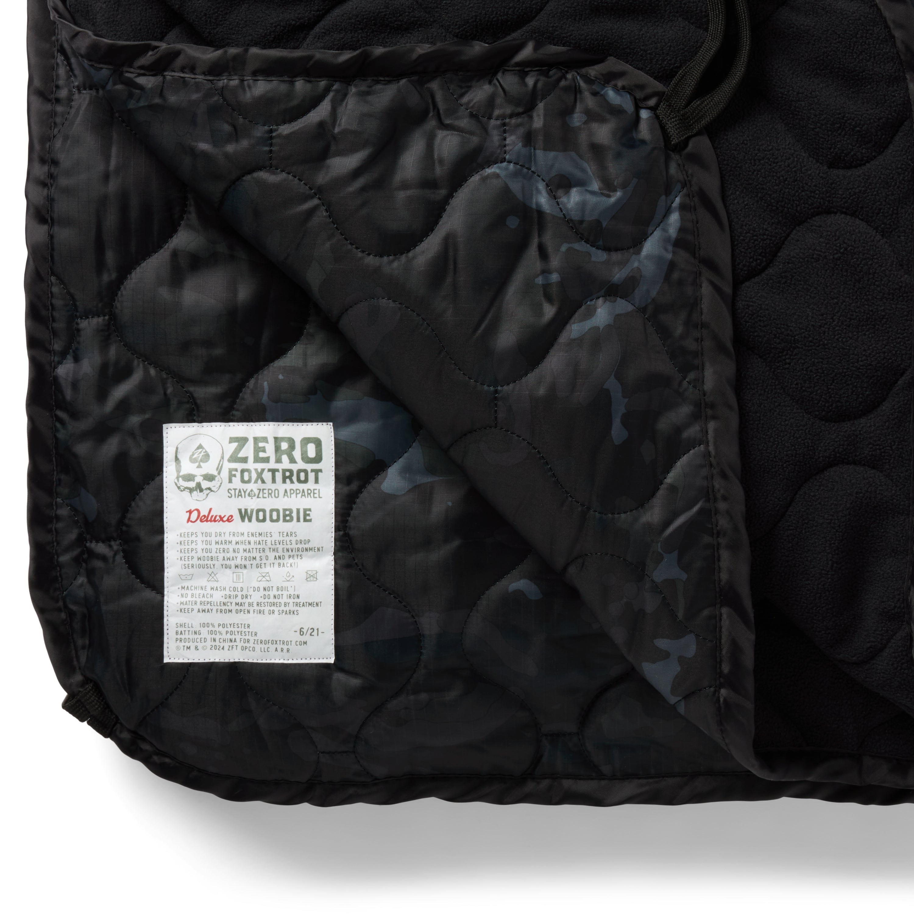 Deluxe Woobie Blanket –ZERO FOXTROT