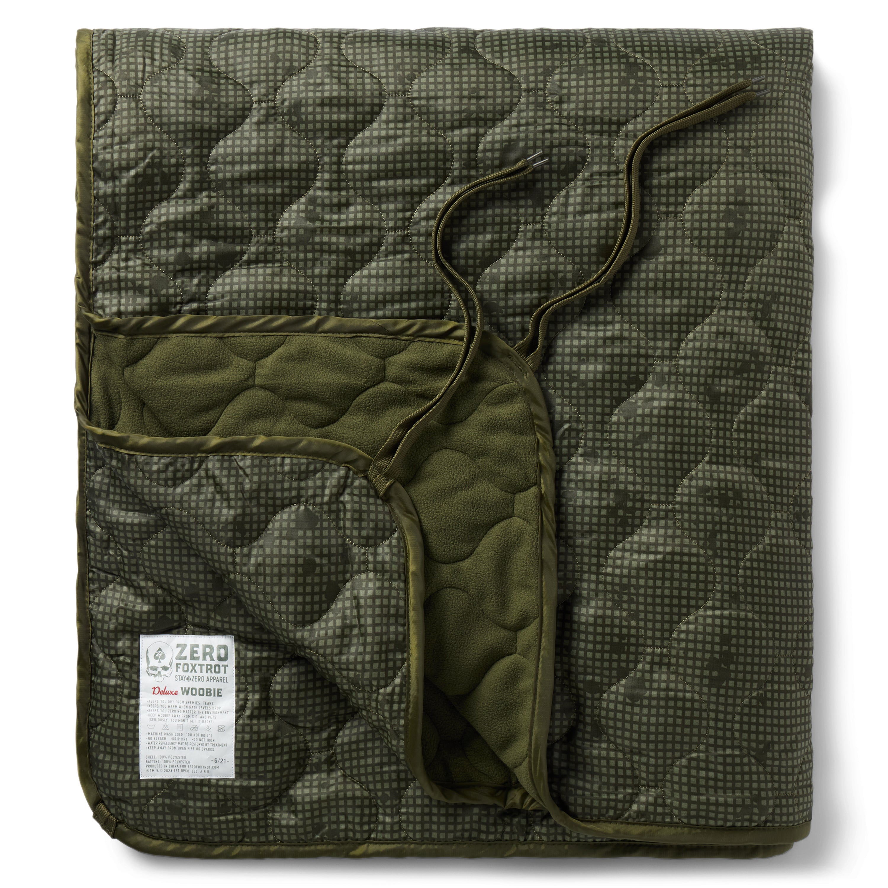 Deluxe Woobie Blanket –ZERO FOXTROT