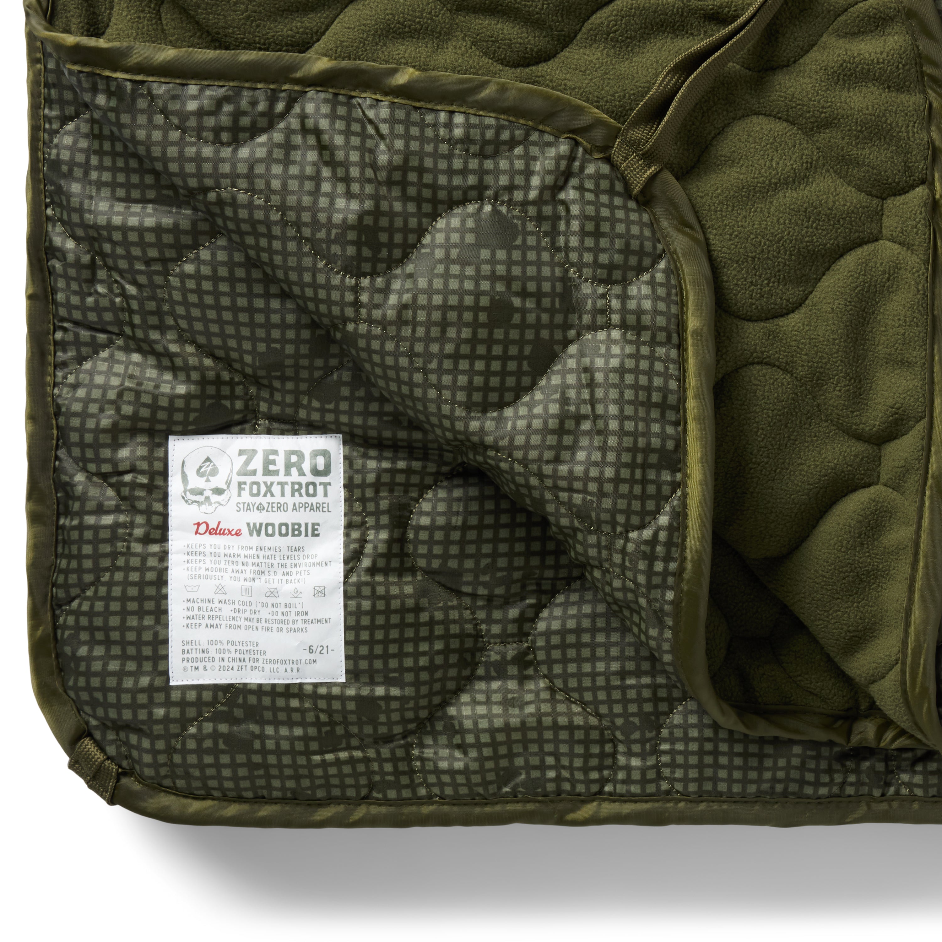 Deluxe Woobie Blanket –ZERO FOXTROT