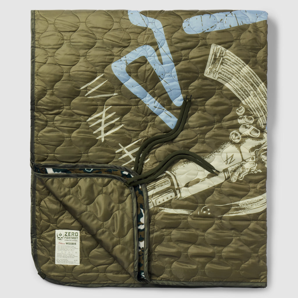 Deluxe Woobie Blanket –ZERO FOXTROT