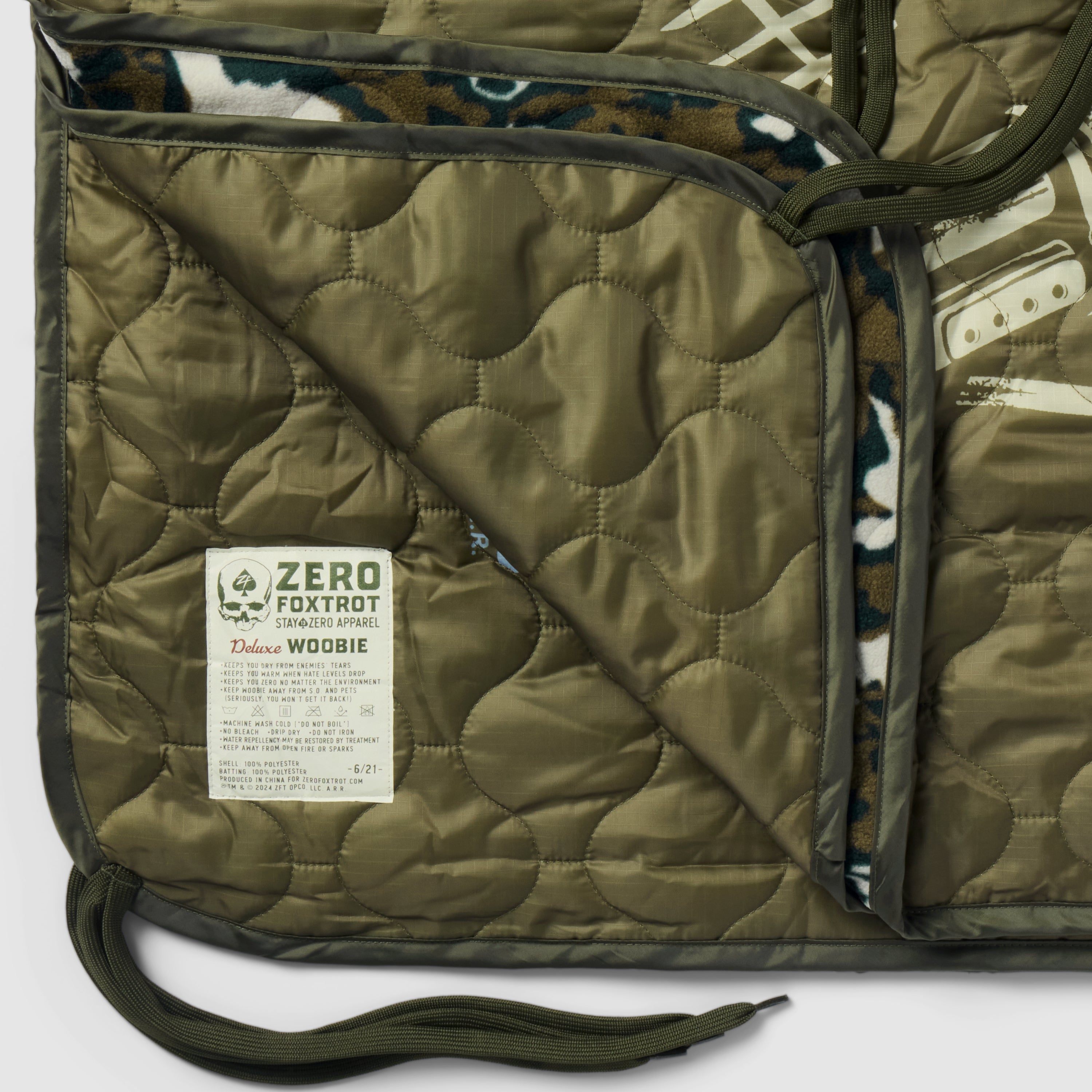 Deluxe Woobie Blanket –ZERO FOXTROT