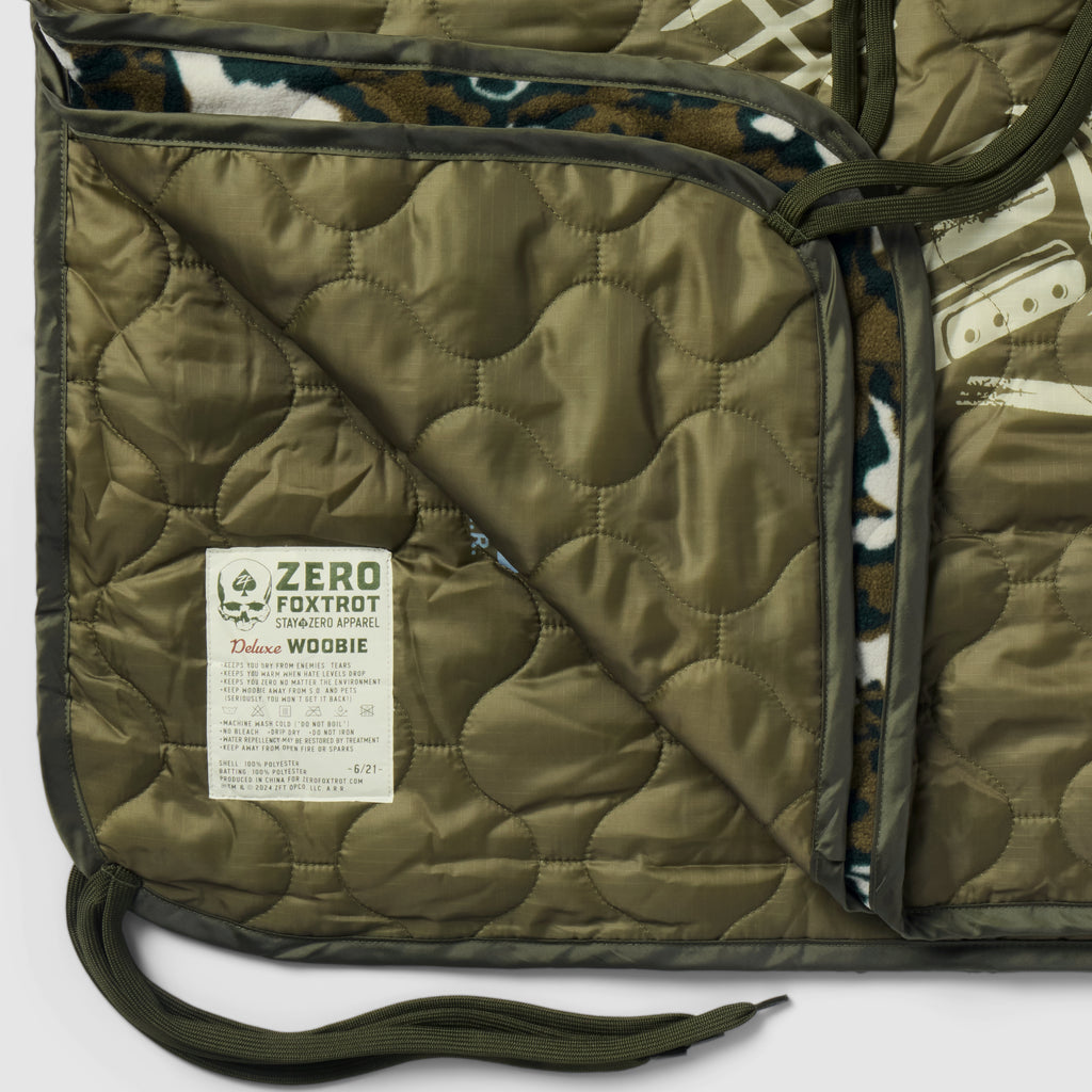 Deluxe Woobie Blanket –ZERO FOXTROT