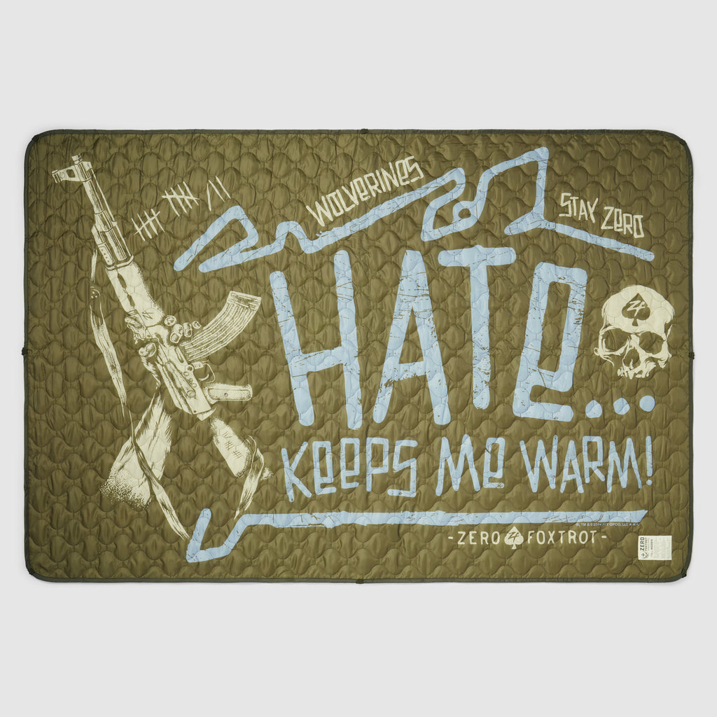 Deluxe Woobie Blanket –ZERO FOXTROT