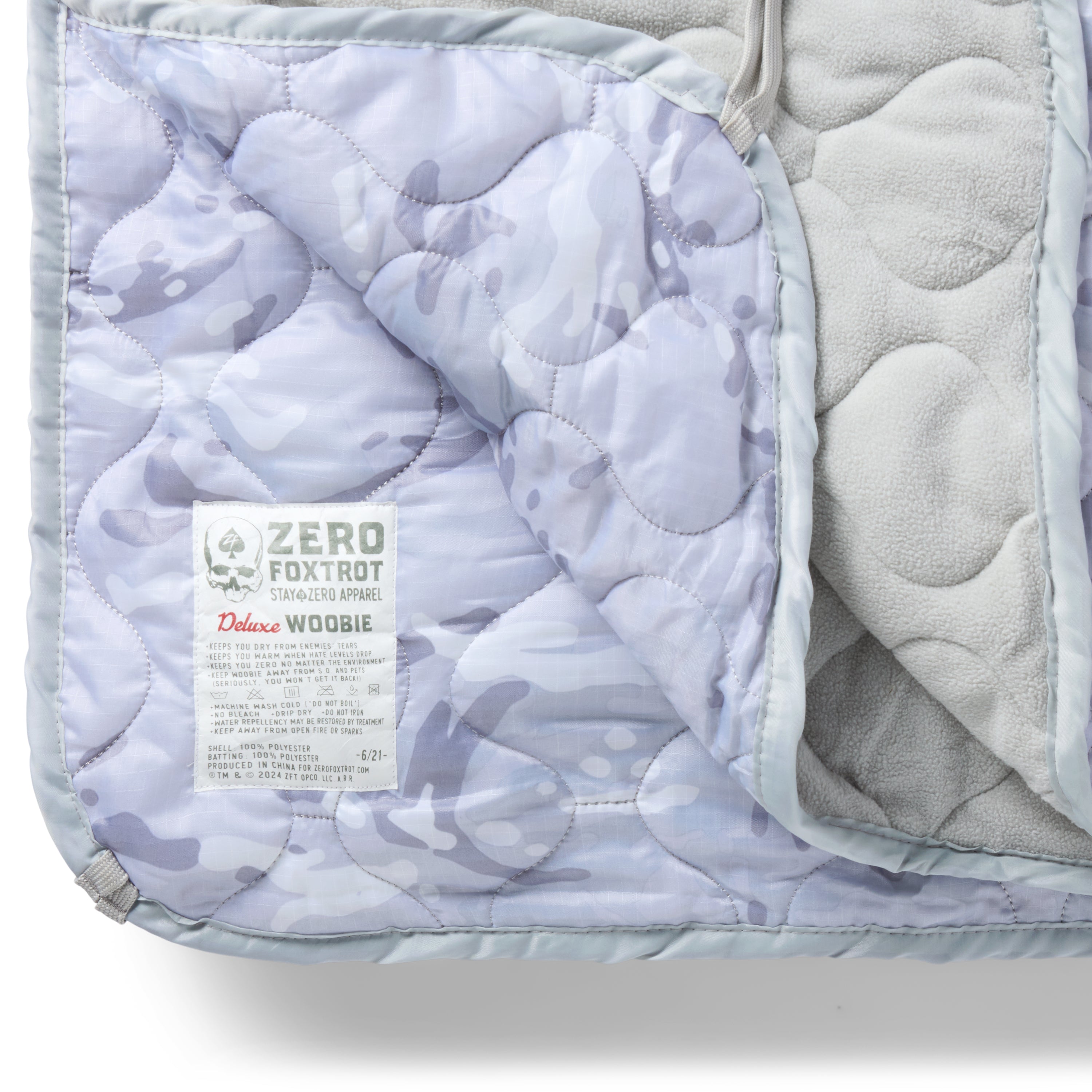 Deluxe Woobie Blanket –ZERO FOXTROT