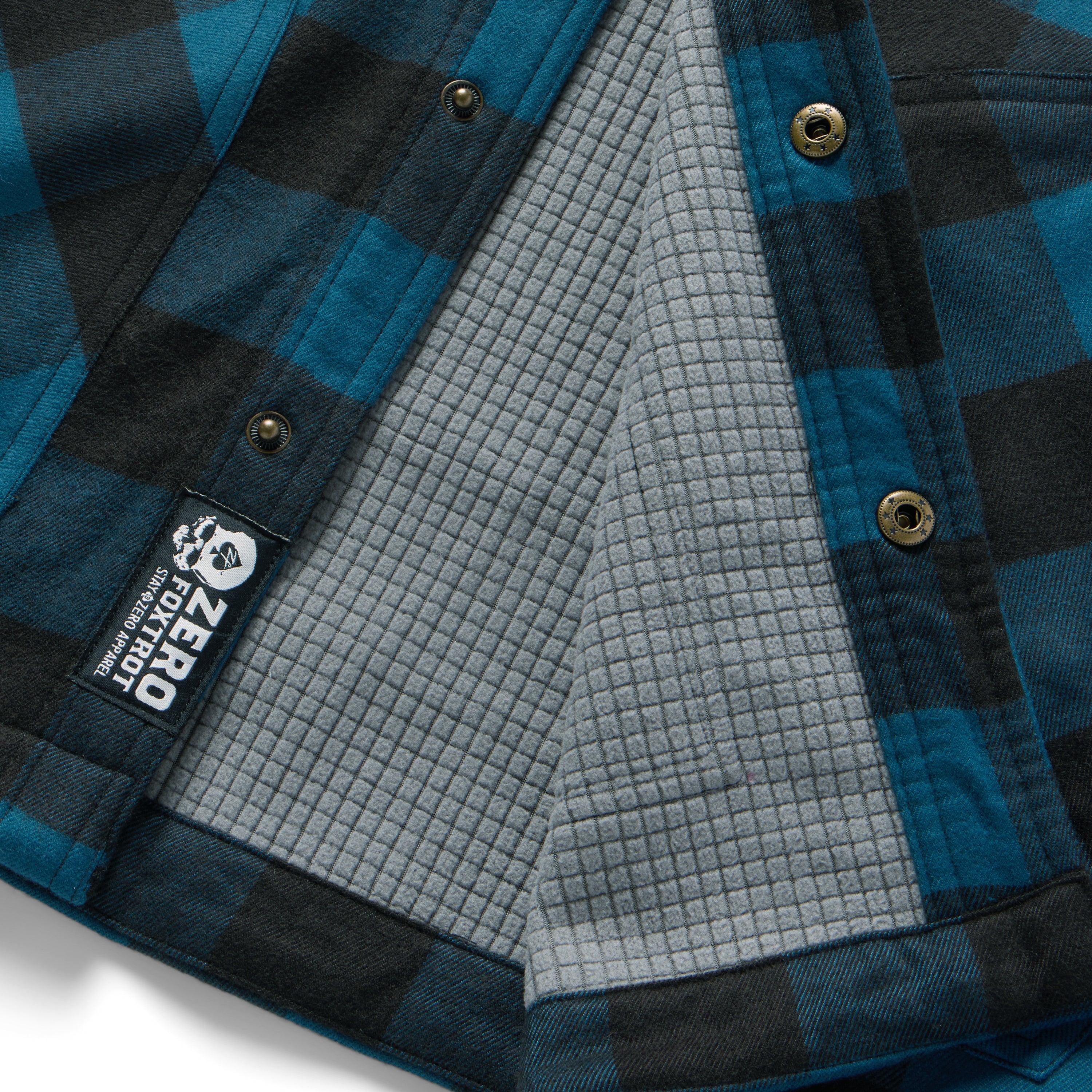 Zero Flannel Shacket –ZERO FOXTROT