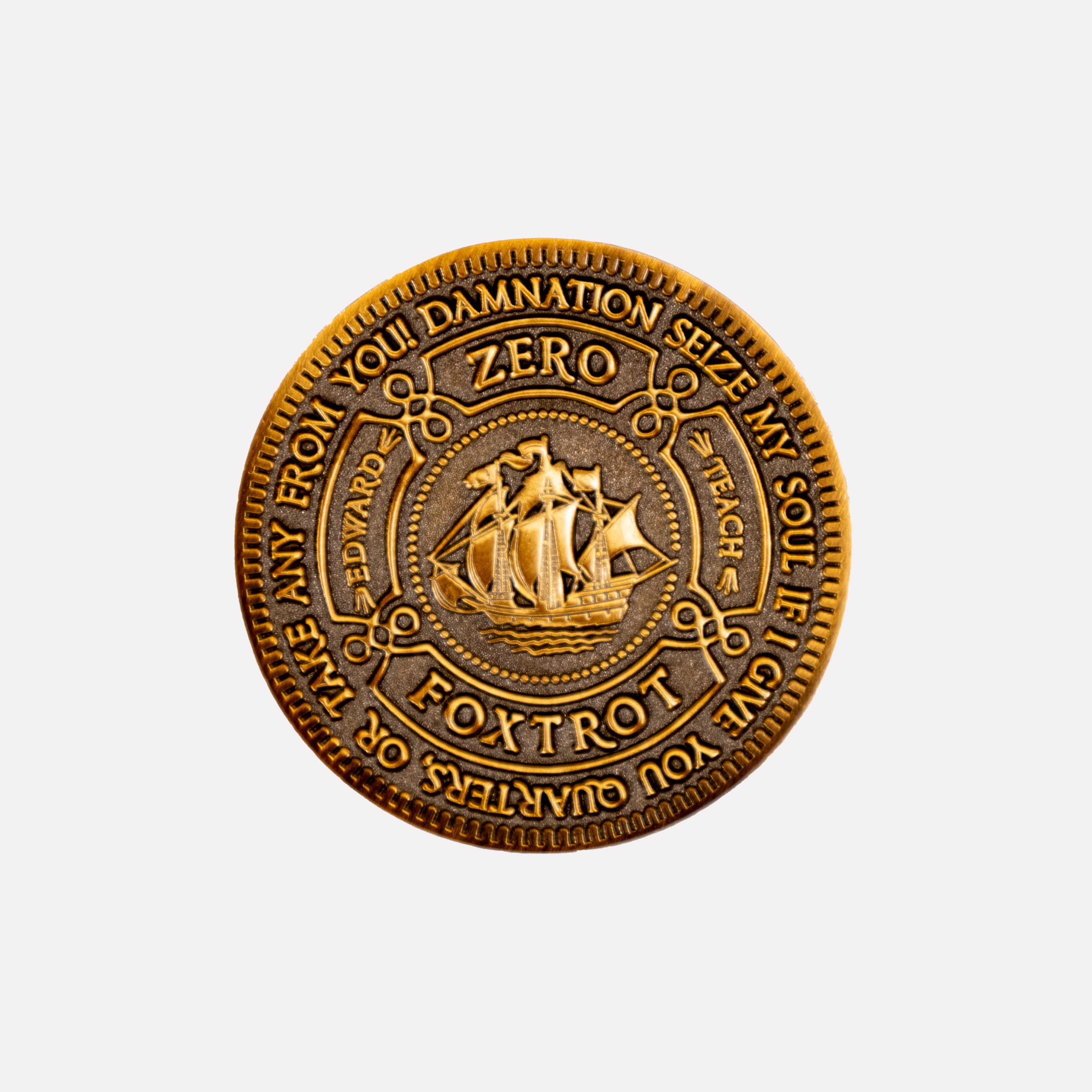 No Quarter Coin –ZERO FOXTROT
