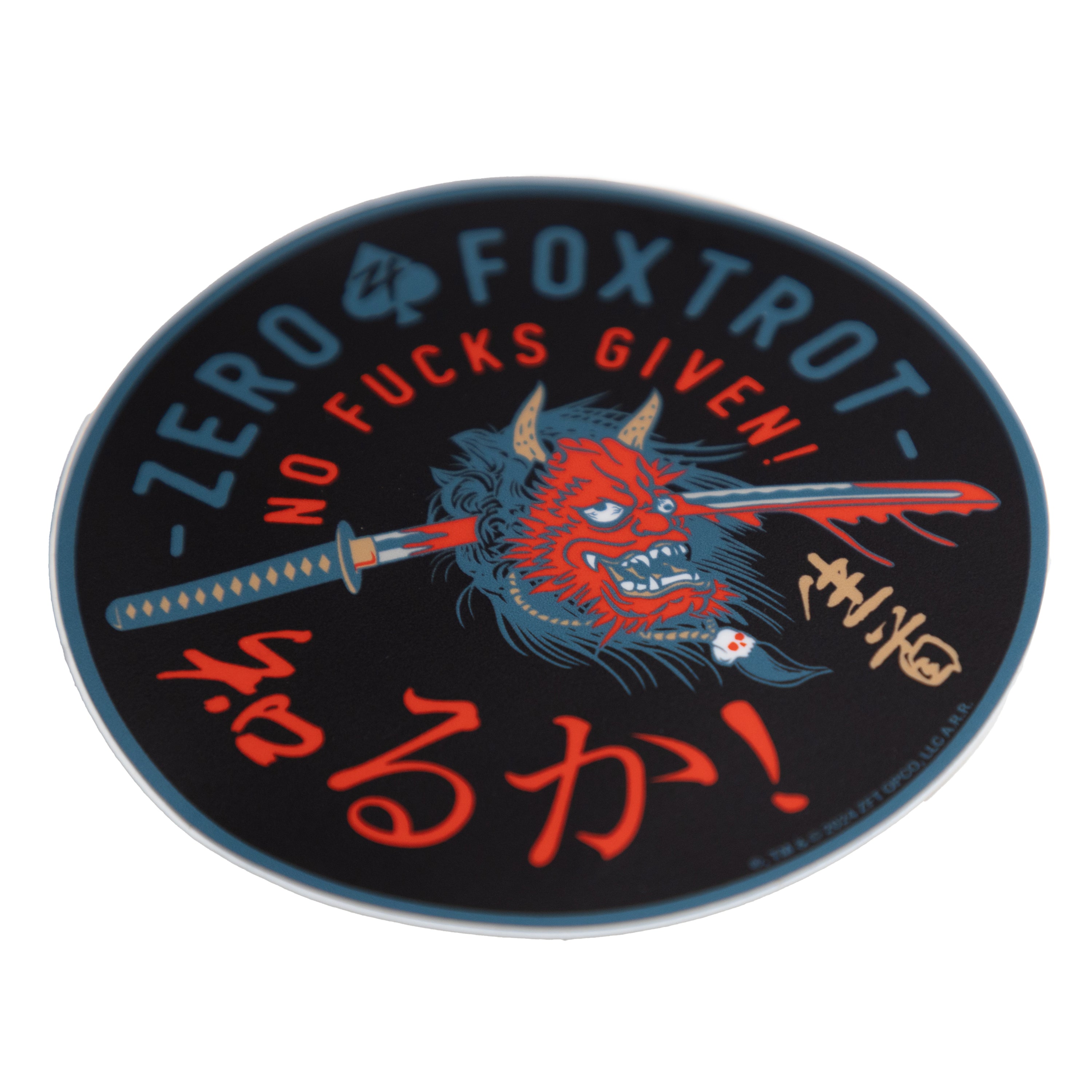 Namakubi NFG Sticker –ZERO FOXTROT