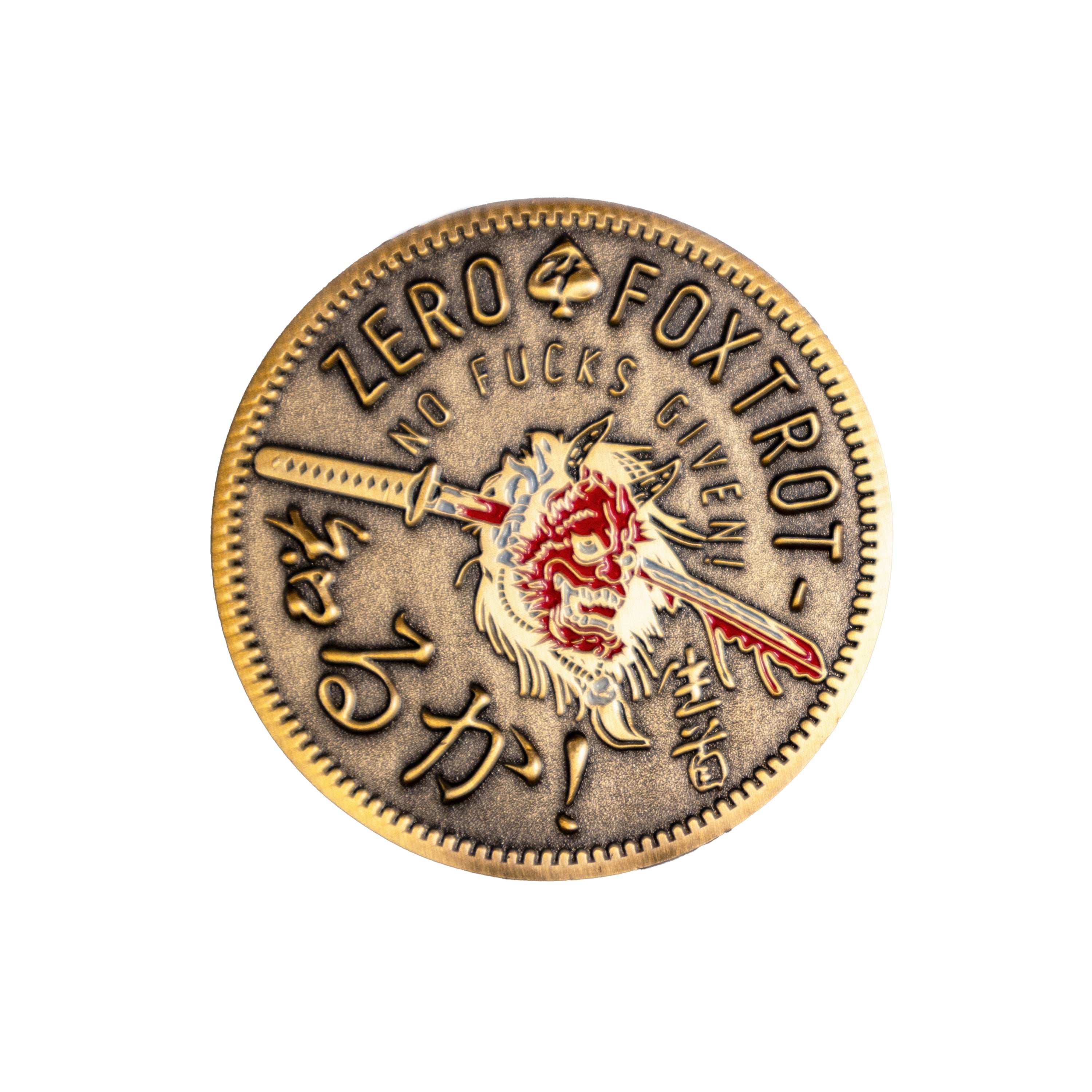 Namakubi Coin –ZERO FOXTROT