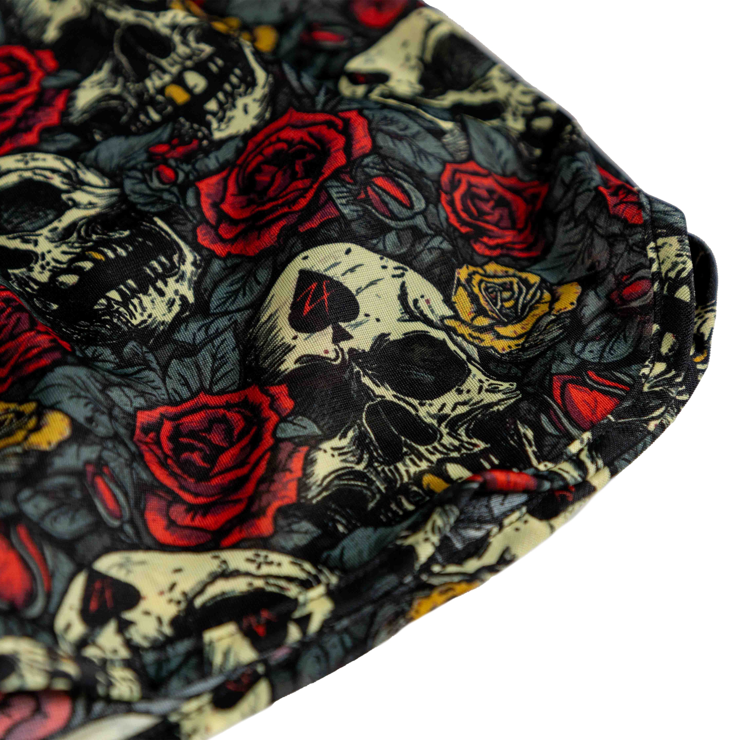 ZF Skull and Rose Silkies –ZERO FOXTROT