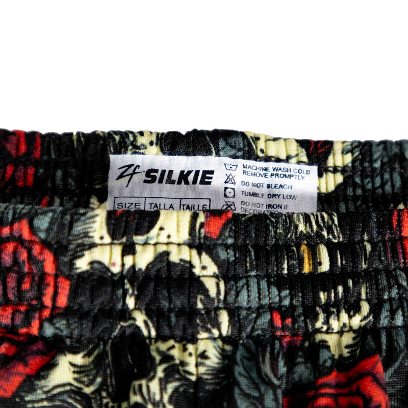 ZF Skull and Rose Silkies –ZERO FOXTROT