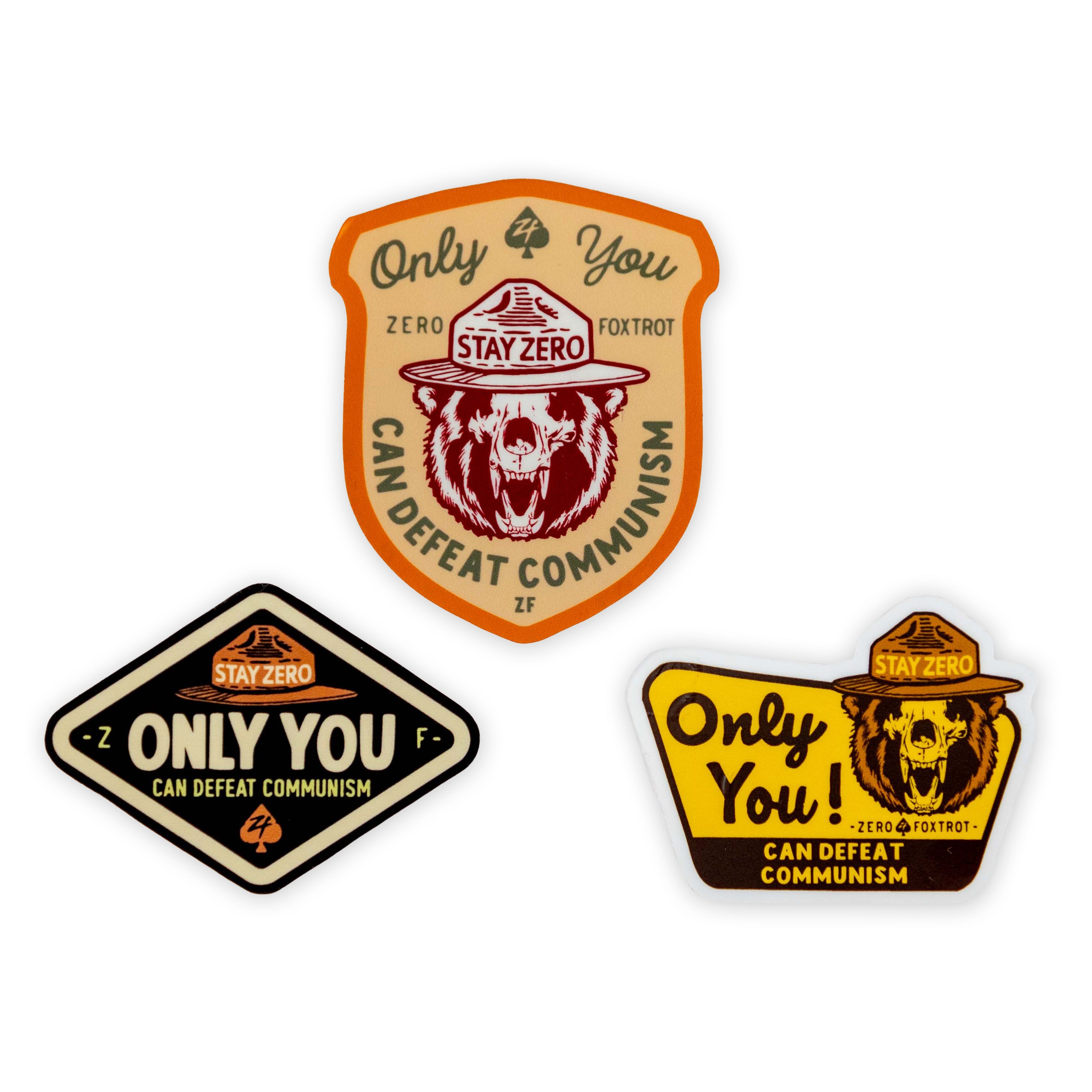 Only You Sticker Pack –ZERO FOXTROT