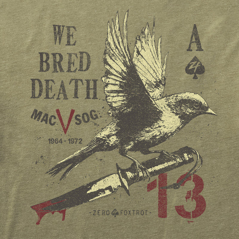We Bred Death Tee –ZERO FOXTROT