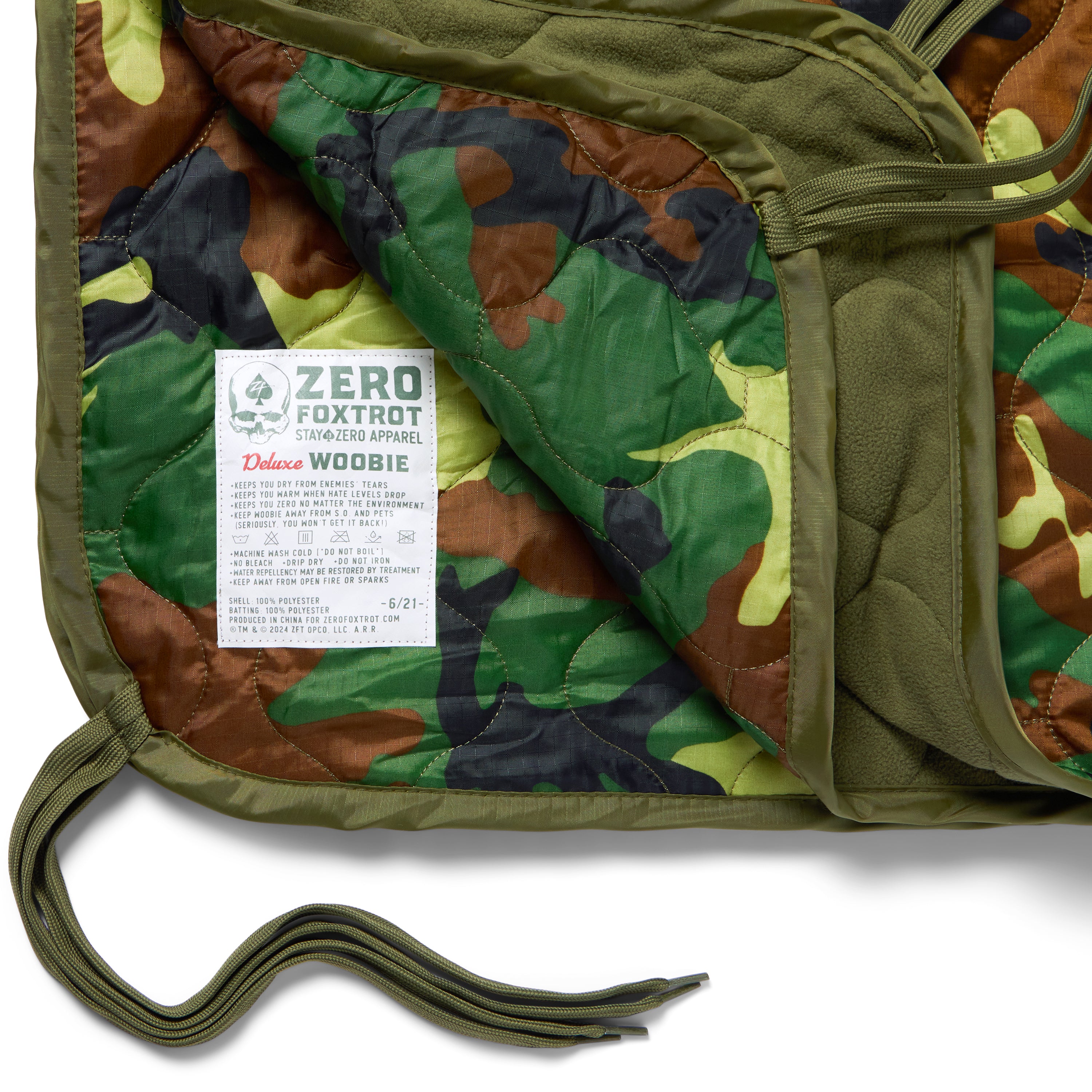 Deluxe Woobie Blanket –ZERO FOXTROT