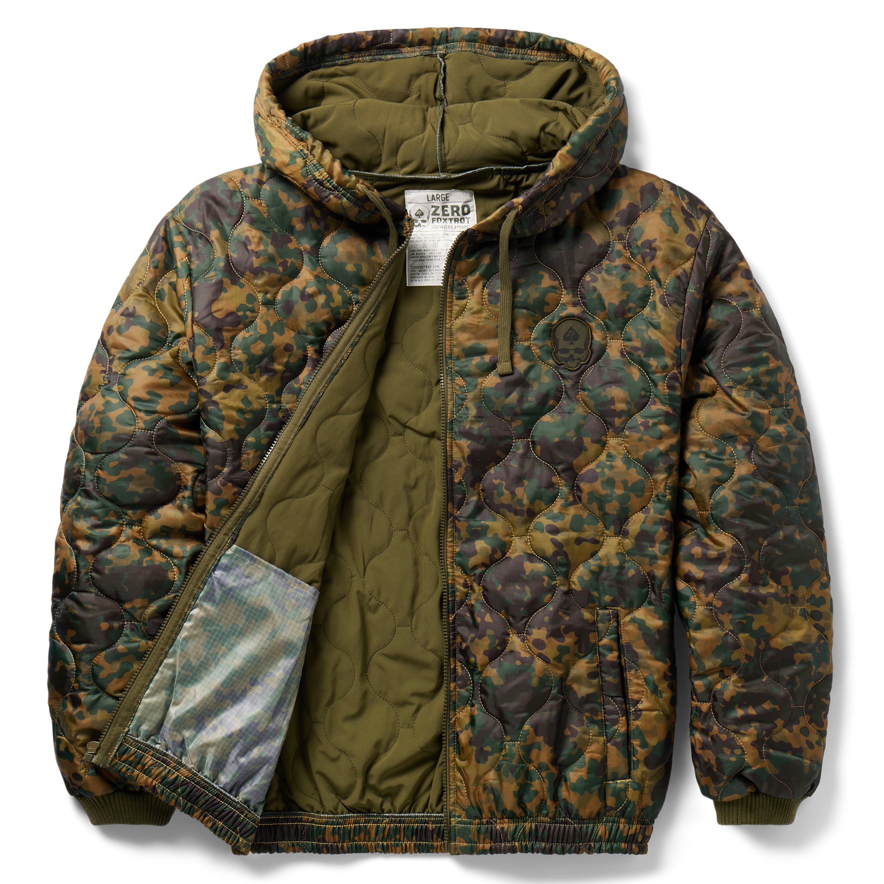 Woobie Zip Hoodie –ZERO FOXTROT