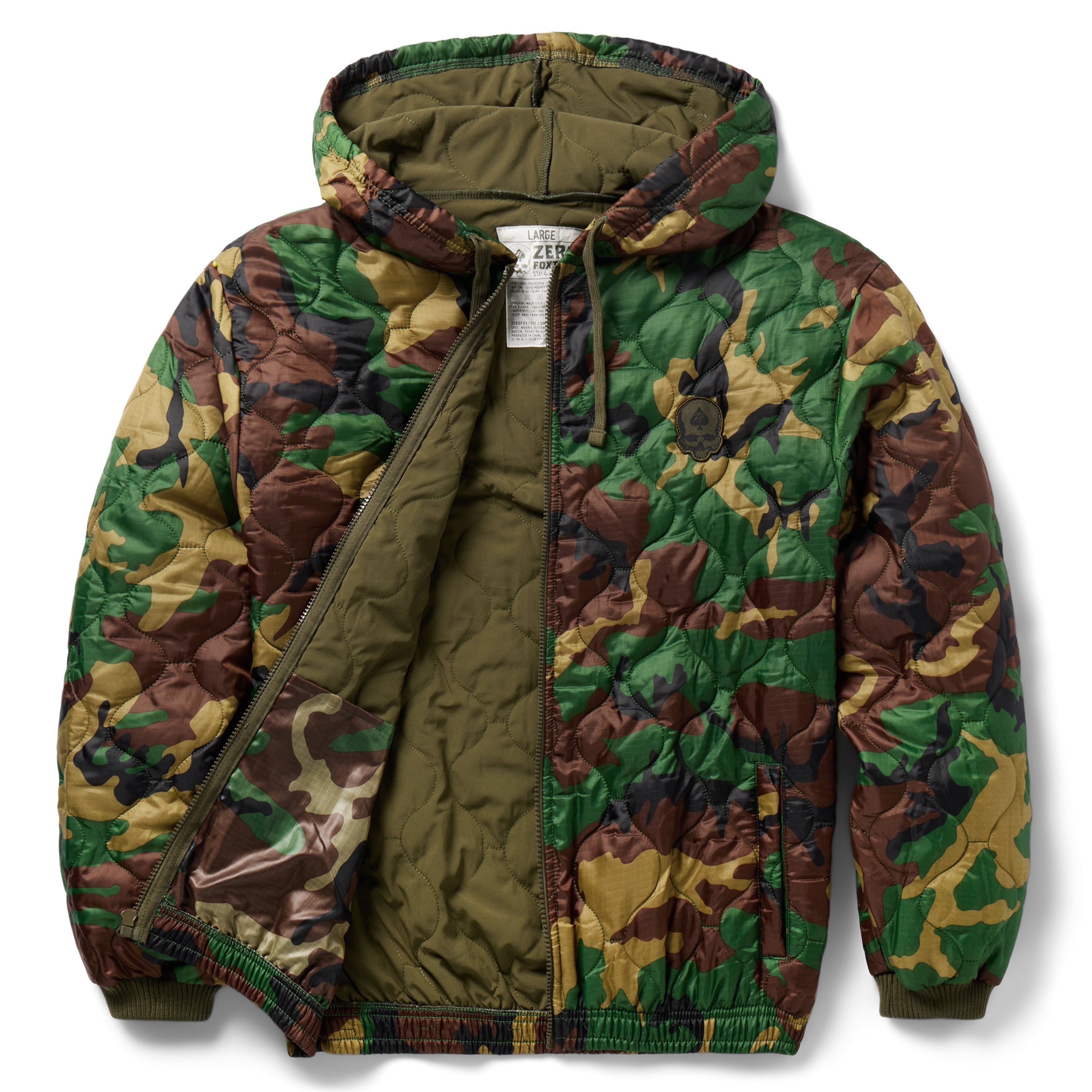 Woobie Zip Hoodie –ZERO FOXTROT