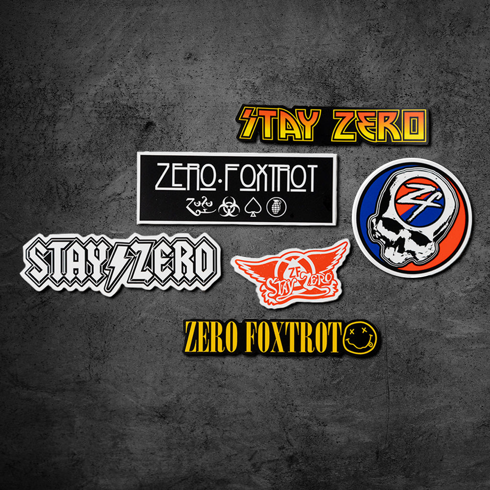 Final Sale - Stickers –ZERO FOXTROT