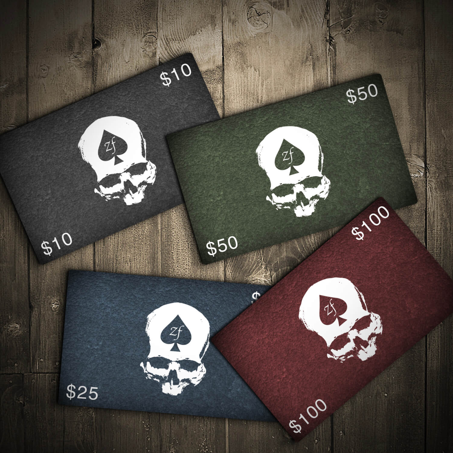 Gift Cards –ZERO FOXTROT
